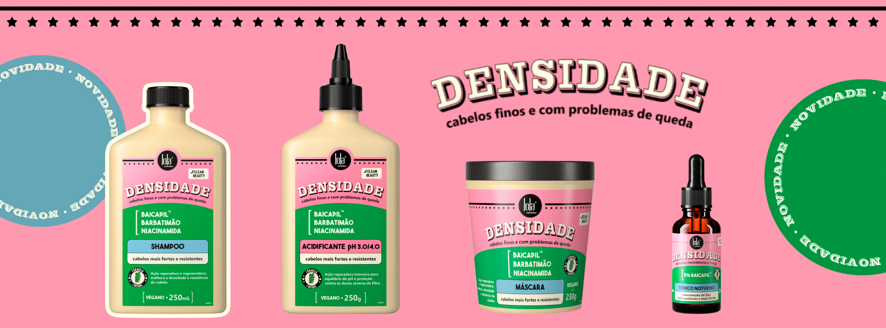 Linha em Barra – Lola Cosmetics